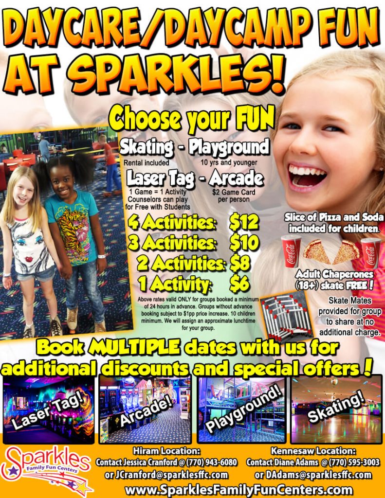 Summer Camps at Sparkles Kennesaw! - Sparkles Hiram